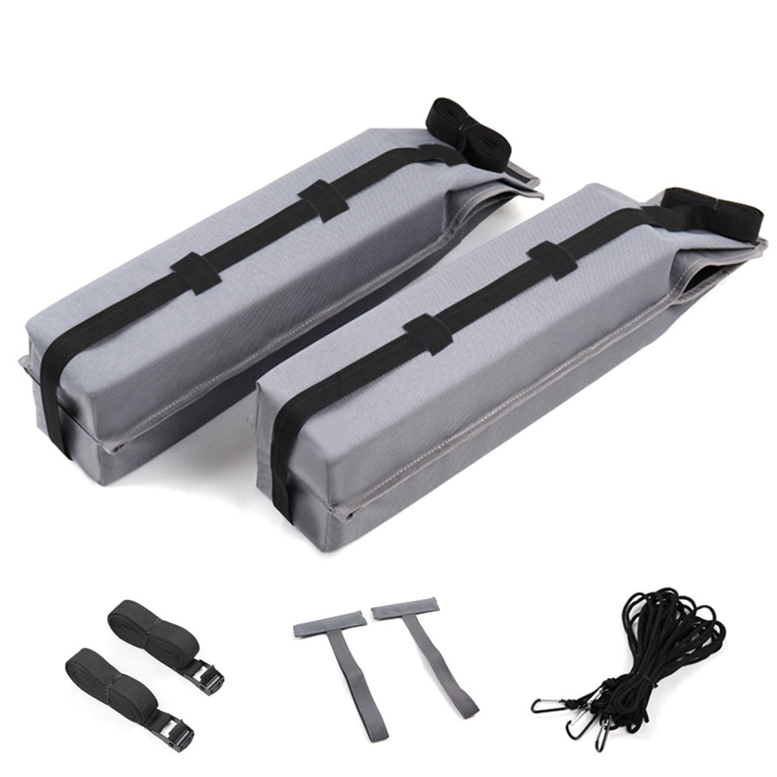 QuickGo 1 Set Universal Car Soft Roof Rack Pads, Luggage Carrier System ...