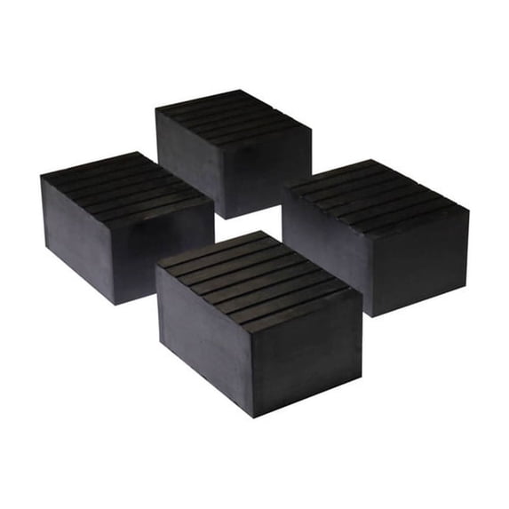 QuickJack 2" Medium Rubber Blocks, 55mm, Set of 4, For 5000TL and ...