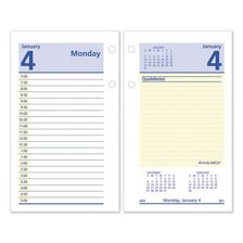 AT-A-GLANCE QuickNotes Desk Calendar Refill, 3 1/2 x 6, 2018 - Walmart.com