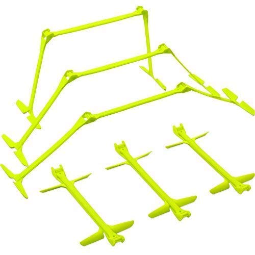 Fdit 5-Pack of Flexibility Hurdles with Adjustable Height Extenders Set ...