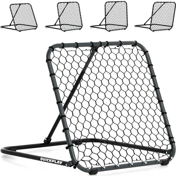 QuickPlay PRO Adjustable Steel Angle Rebounder – Multi-Sport Training ...