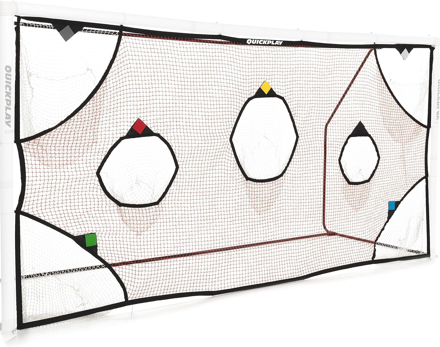 QuickPlay PRO Soccer Target Nets with 7 Scoring Zones – Practice ...