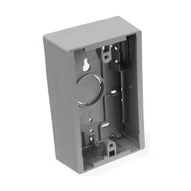 QuickPort 1 Gang Surface Back Mounting Box - Walmart.com