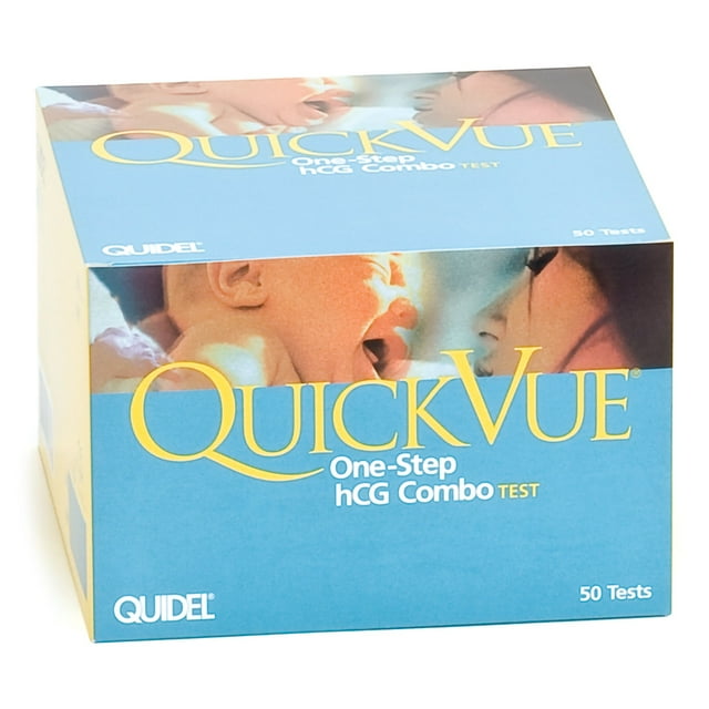 Quickvue One Step Hcg Combo Reproductive Health Test Kit 20110 50 Kit