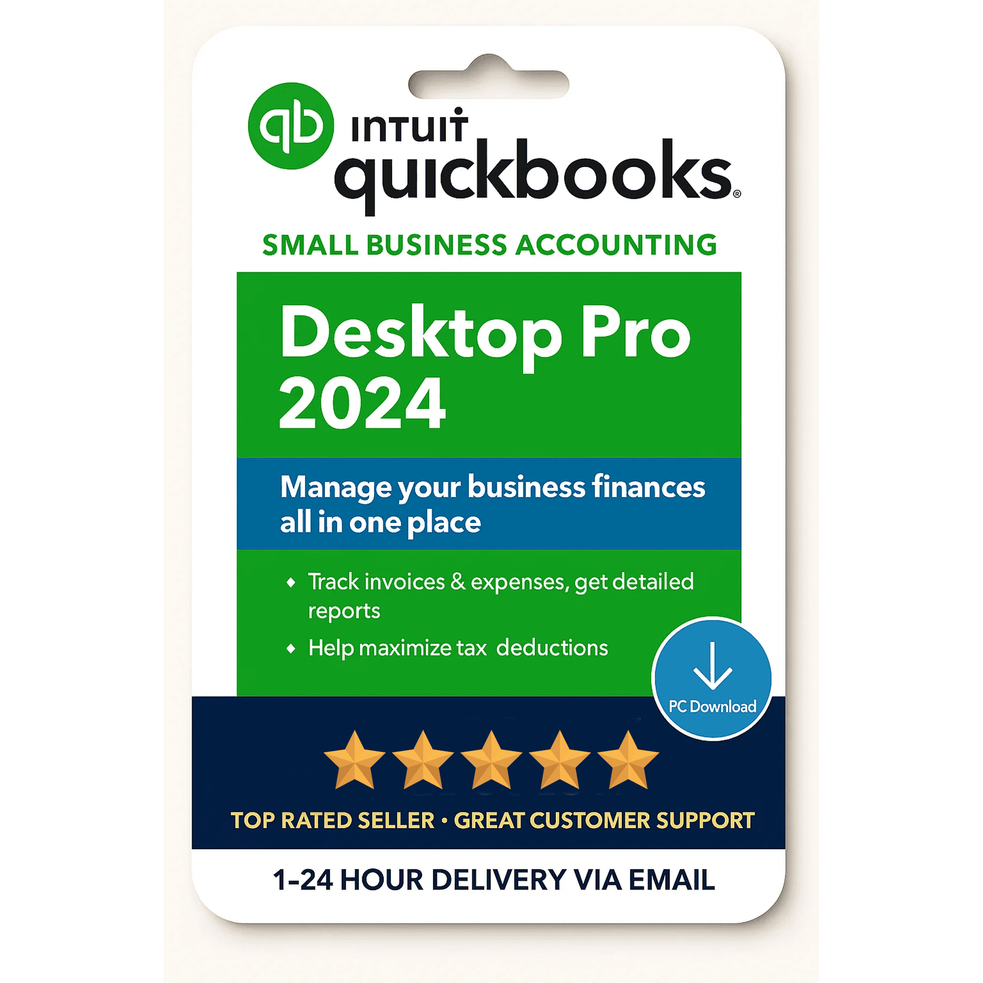 Quickbooks desktop Pro 2024 for windows – lifetime license, not a ...