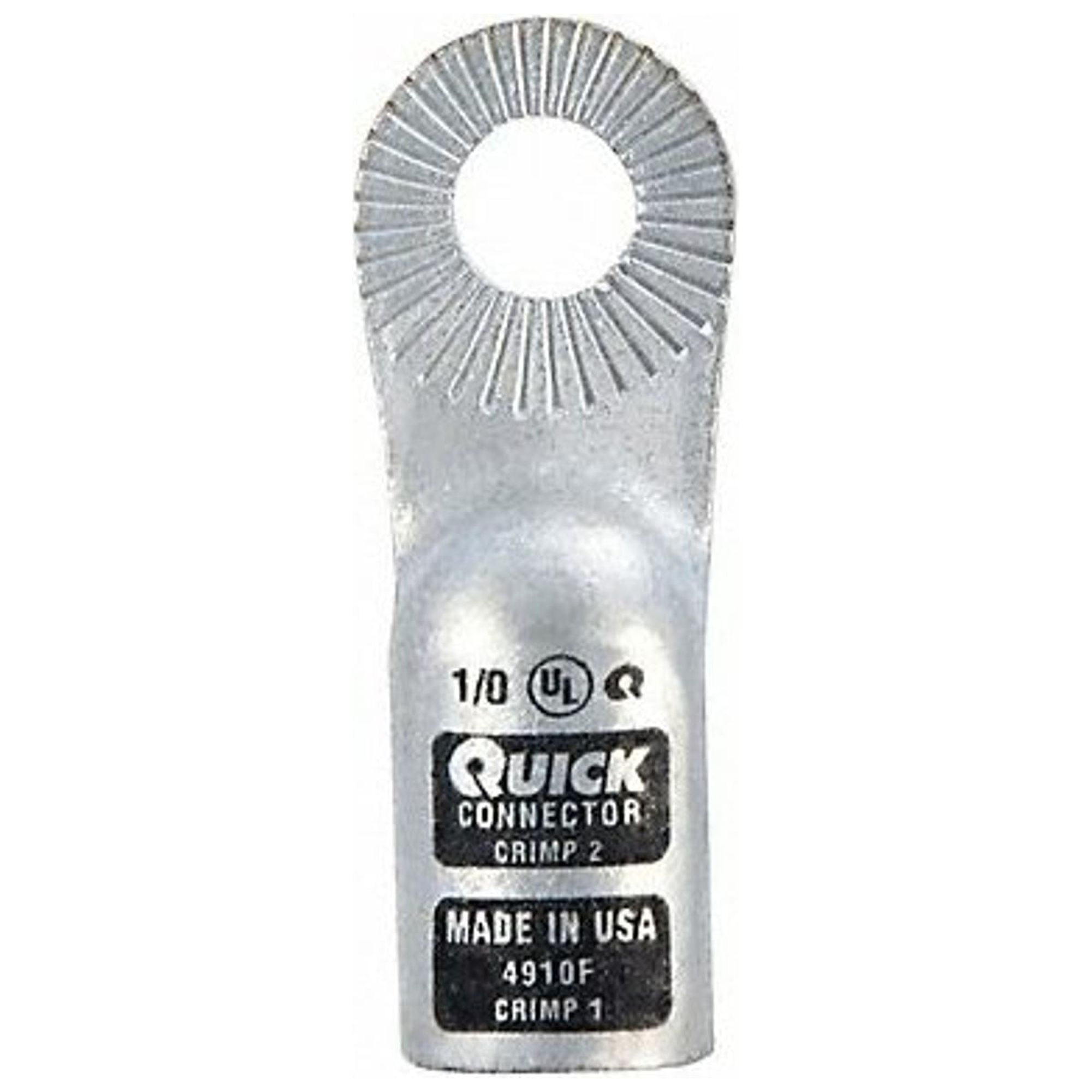 Quickcable OneHole Lug Compression Connector,Copper 4910-525-001F ...