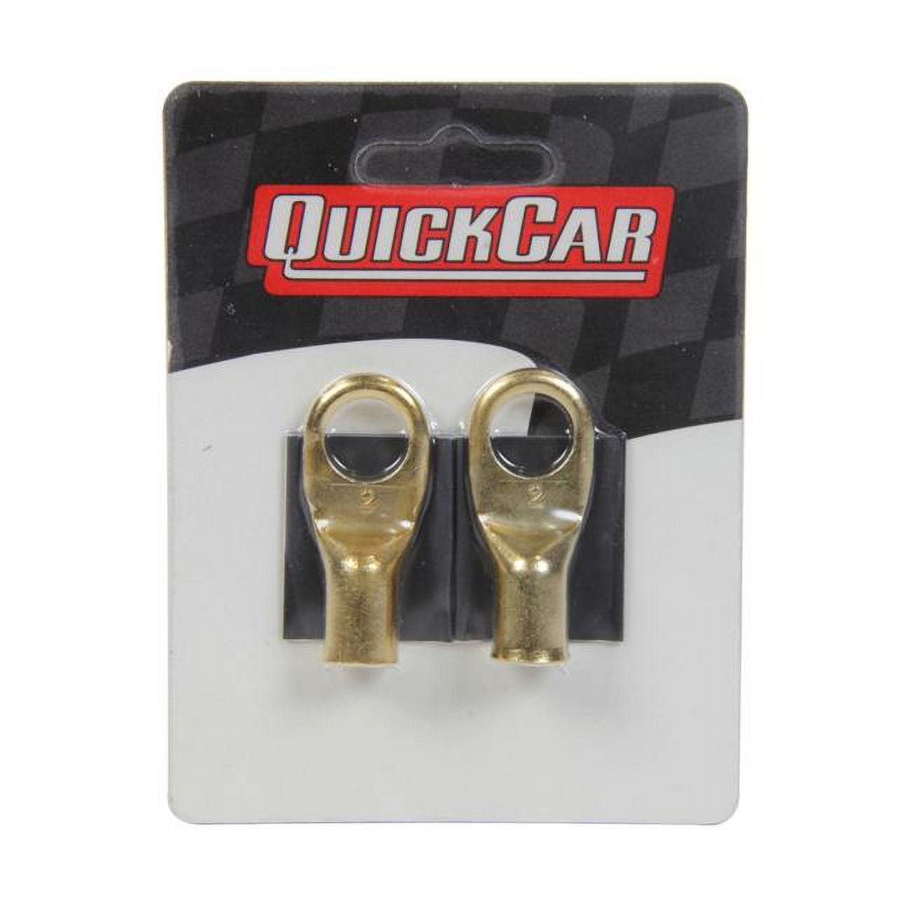 Quickcar Racing Products 2 Gauge Battery Terminal with 0.5 in. Eyelet ...