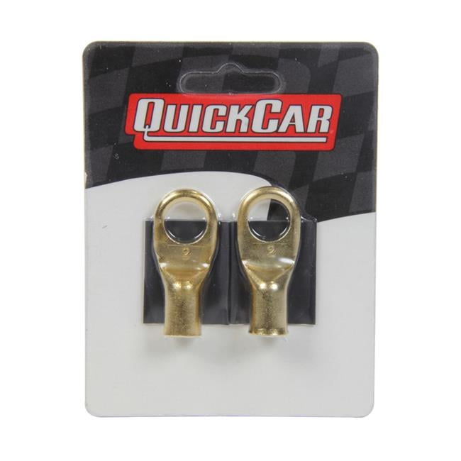 Quickcar Racing Products 2 Gauge Battery Terminal with 0.5 in. Eyelet ...