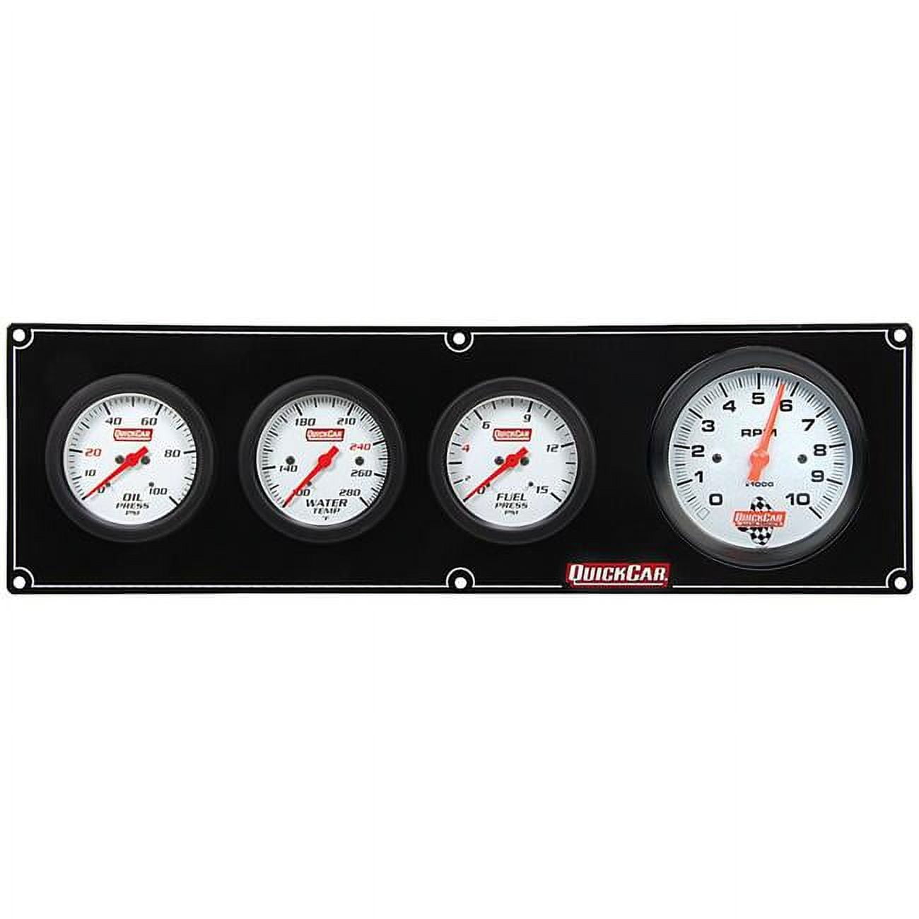 Quickcar Racing Products 3 in. Extreme Water Temperature & Oil Pressure ...