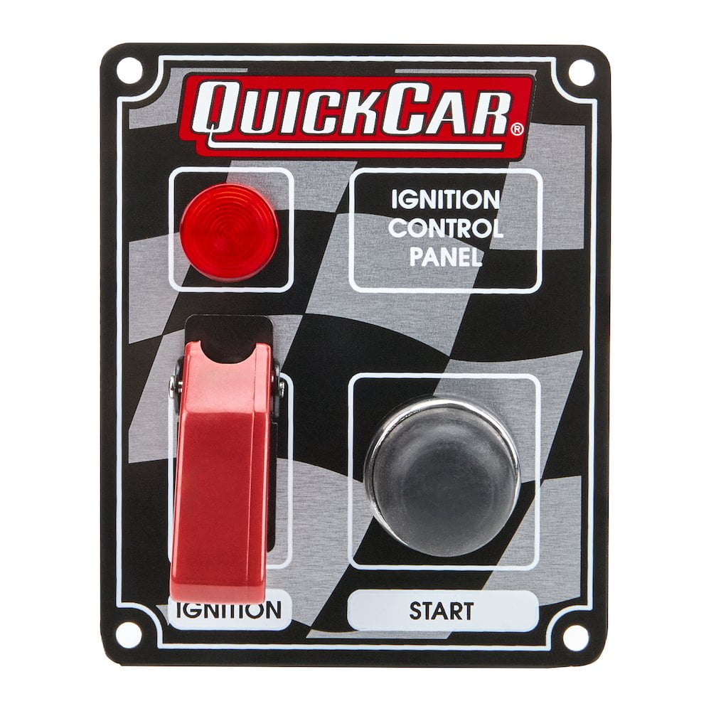 Quickcar Racing Products Ignition Panel w/Flip Switch and Light ...
