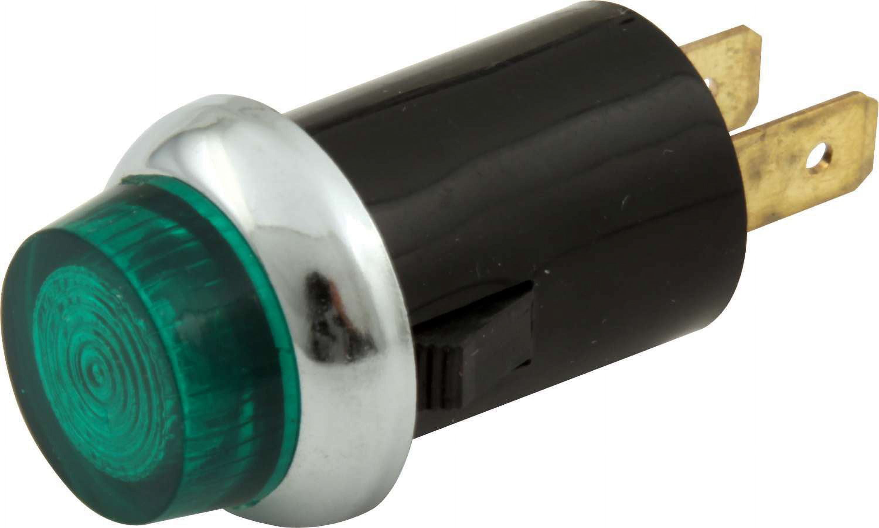 Quickcar Racing Products Warning Light 3/4 Green Carded - Walmart.com