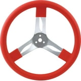 QuickCar Racing Products 68-0011 Mount Racing Steering Wheel with Red ...