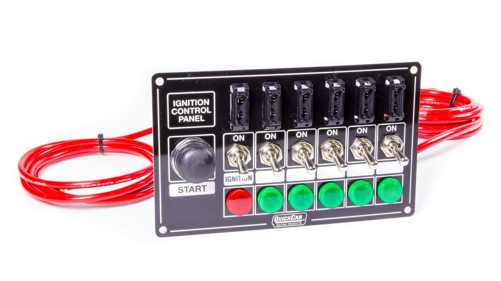 Quickcar Racing Products Fused Ignition Control Panel with Start Button ...