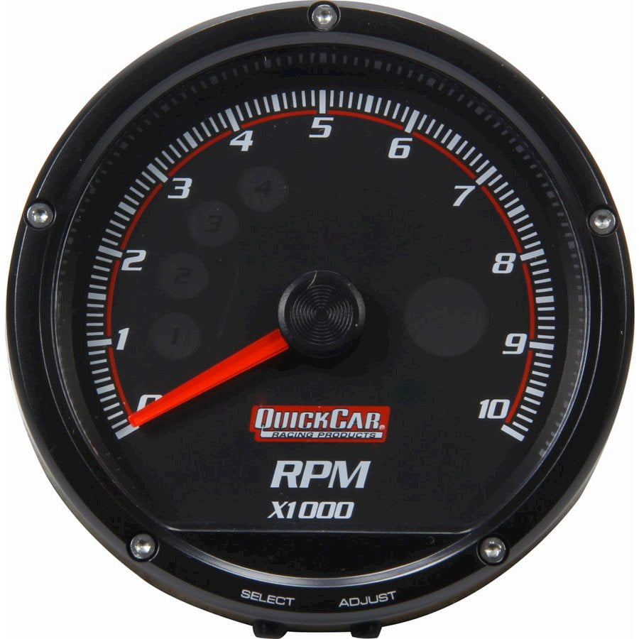 Quickcar Racing Products Redline Multi-Recall Tach Black - Walmart.com
