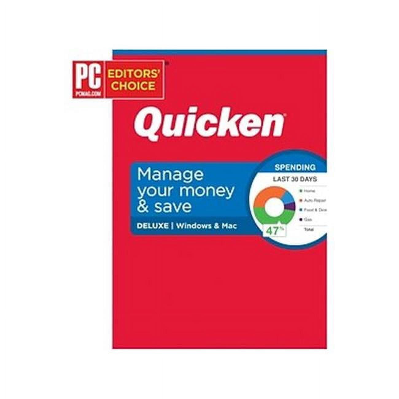 Quicken Deluxe for 1 User, Windows and Mac, DVD QUI940800F071 - Walmart.com