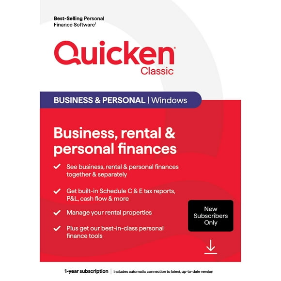 Quicken Software in Computer Software for Home & Office - Walmart.com