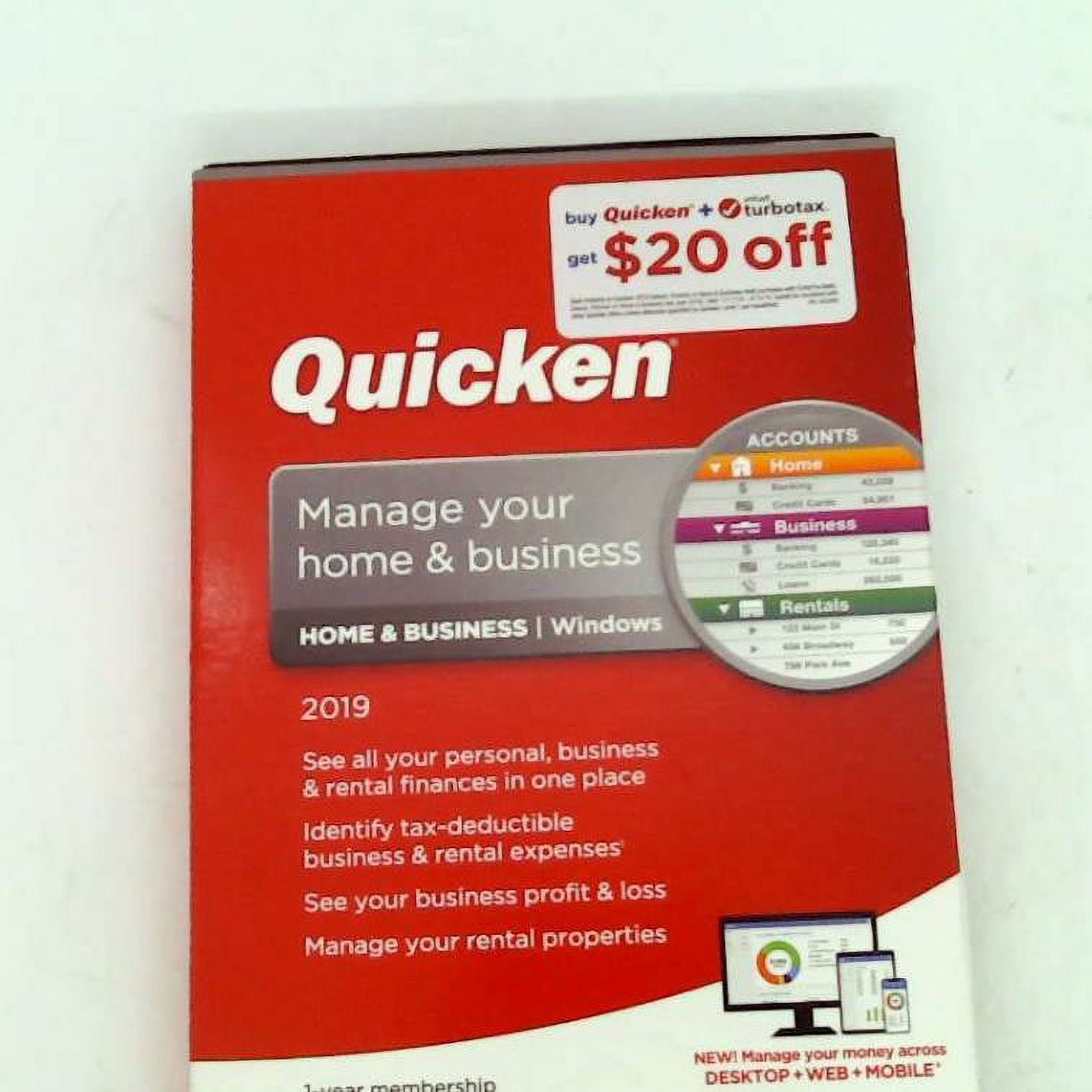 Quicken Home & Business 2019 - Walmart.com