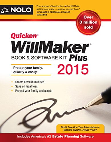 Pre-Owned Quicken Willmaker Plus 2015 Paperback - Walmart.com