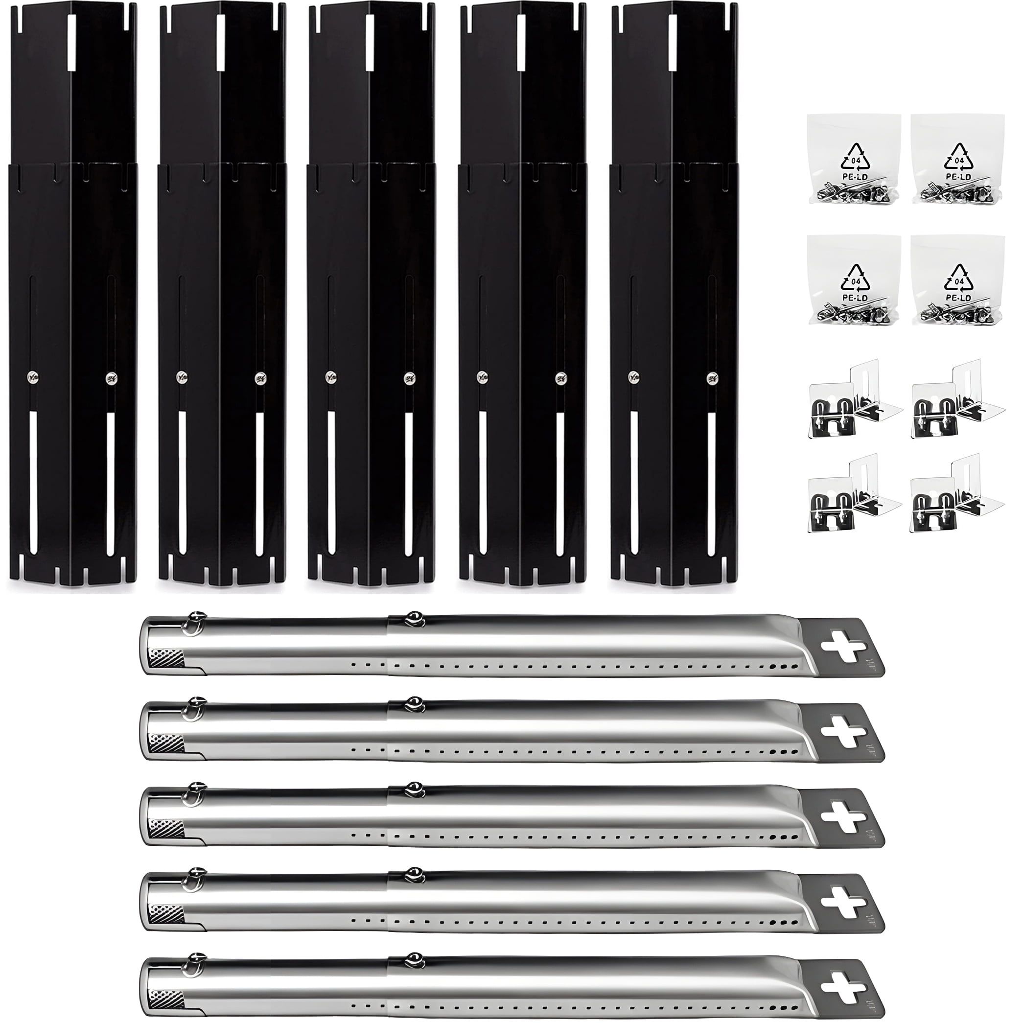 Quickflame 5-Pack Universal Heat Tents and Universal Tube Burners (1 ...