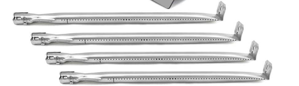 Quickflame Set of 4 Replacement Grill Burners for Napoleon Gas Grills ...