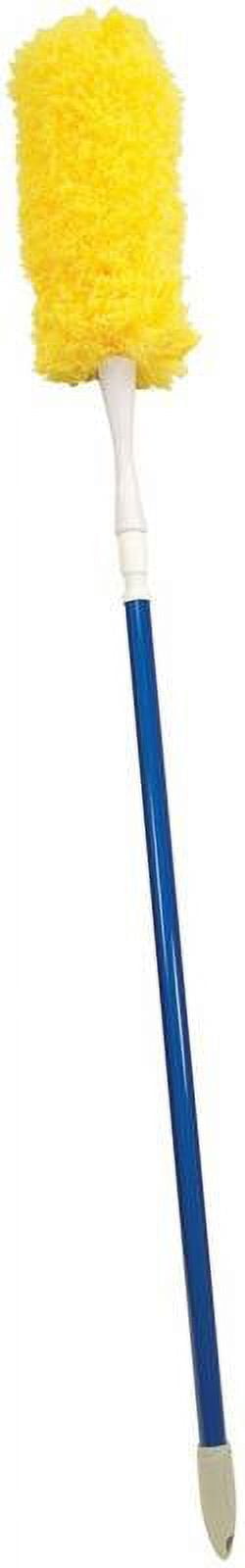 Quickie 096M-6 Flexible Static Duster Microfiber Head Extendable Steel ...