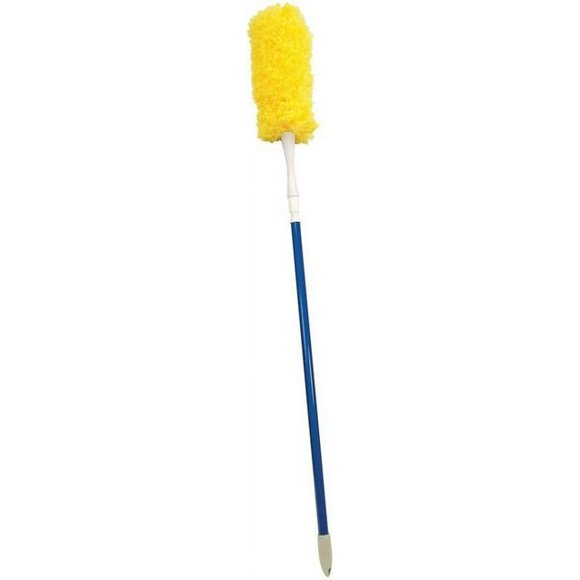 Quickie 096M-6 Flexible Static Duster Microfiber Head Extendable Steel ...