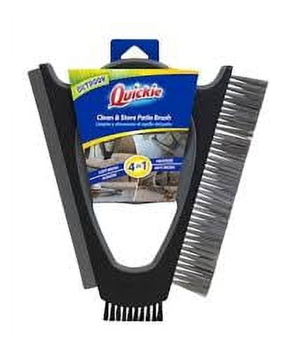 Quickie 4 in 1 Clean & Store Patio Brush - Walmart.com