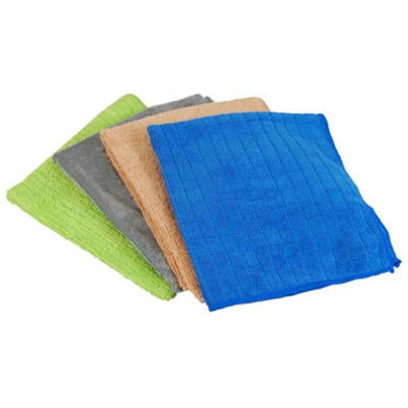 Quickie 477PDQ Microfiber Cleaning Cloth, Green, 4-Pk. - Quantity 1 ...