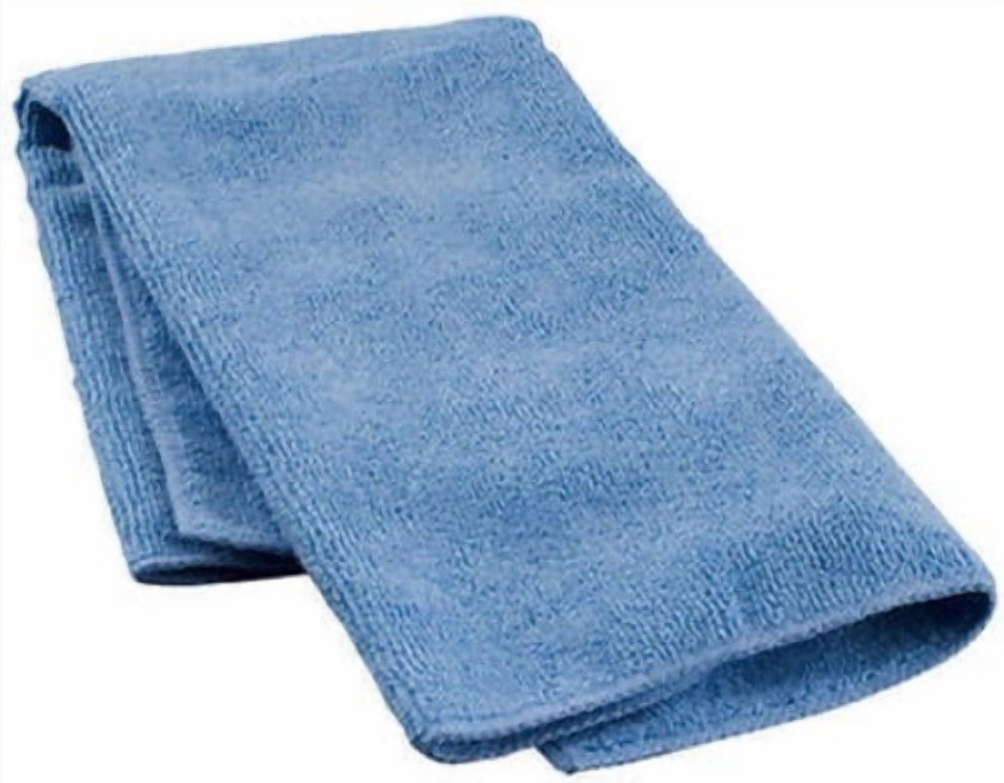 Quickie 49024RM 24-Count Pack of 14" x 14" Microfiber Reusable Cleaning ...