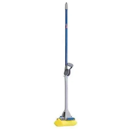 Quickie 58Mb4 Sponge Wet Mop, Screw On Connection, 9 In Mop Head Width ...