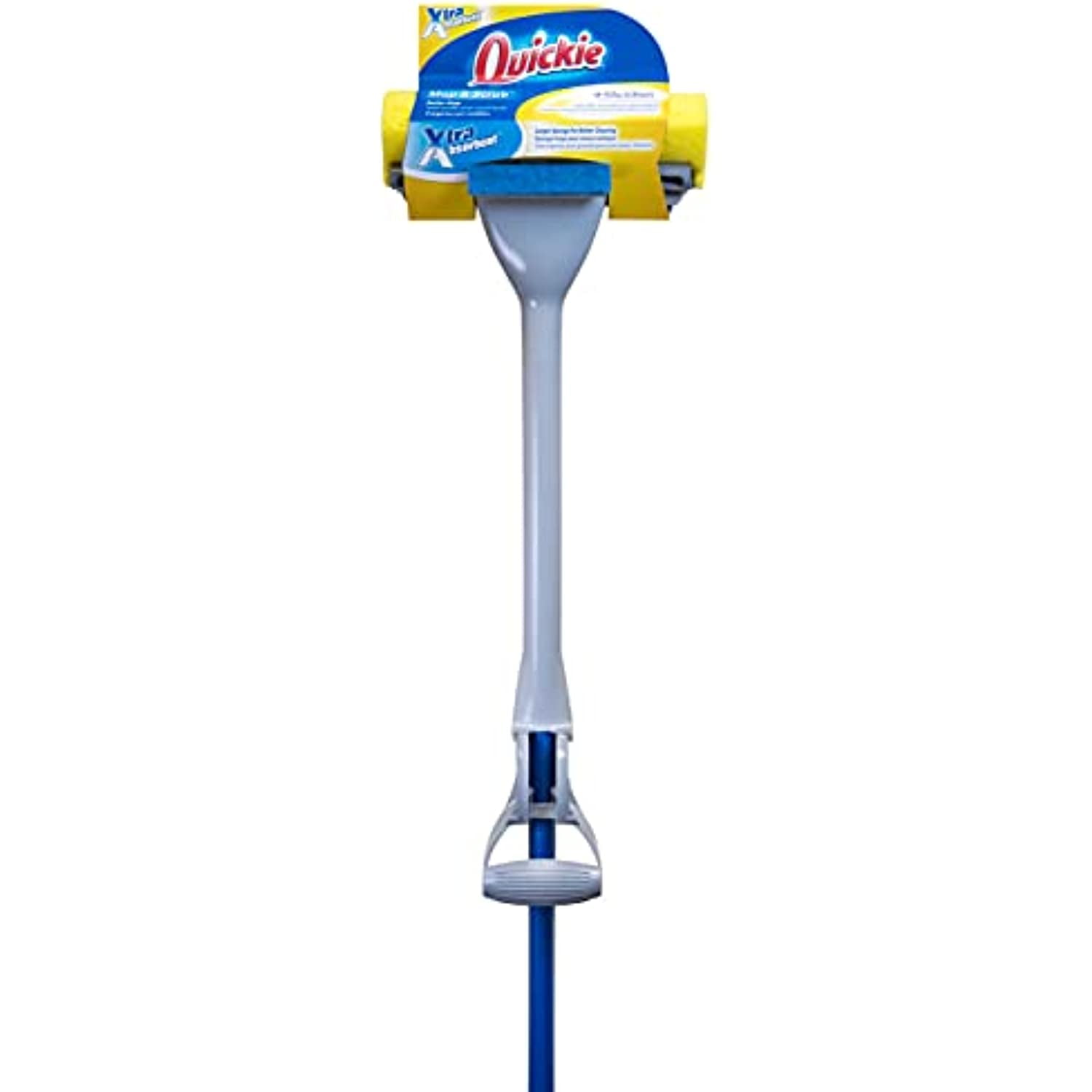 Quickie Automatic 9-Inch Head Roller Mop With Hand Squeeze Feature, 54 ...
