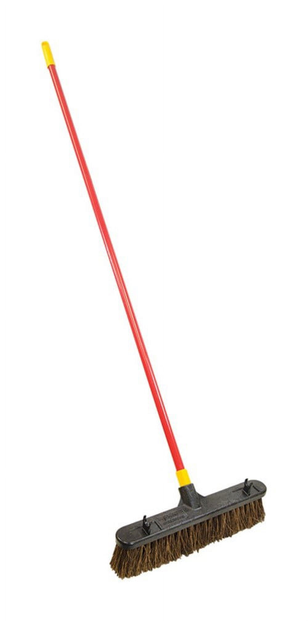 Quickie Bulldozer Palmyra 18 in. Rough Surface Push Broom - Walmart.com