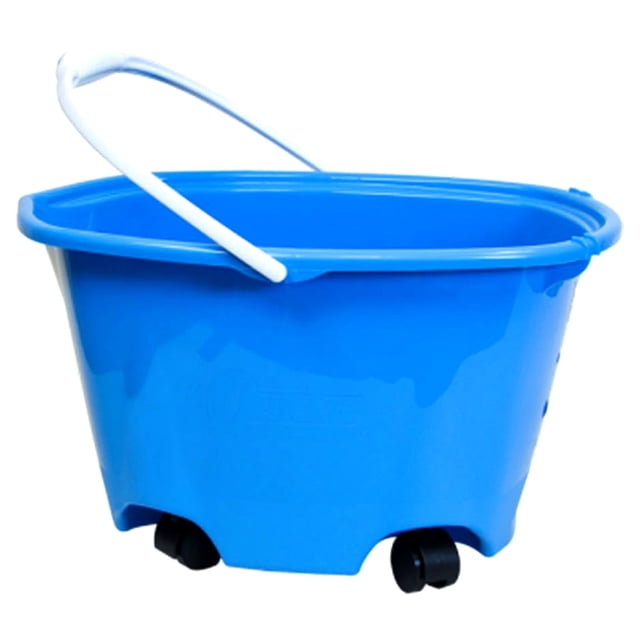 Quickie Plastic Mop Pail with Handle, 5-Gallon EZ-Glide Multi-Purpose ...