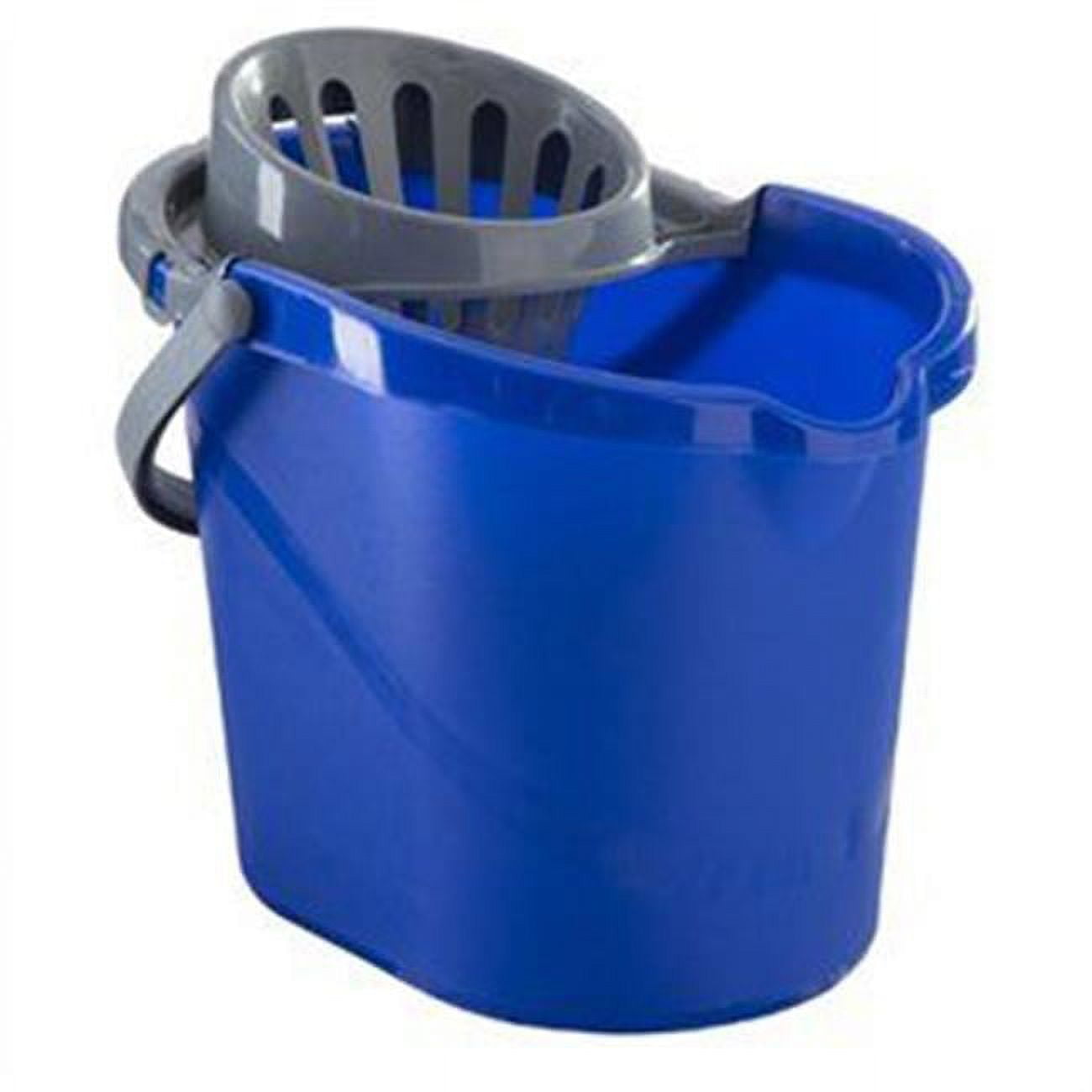 Quickie Manufacturing 254691 15 qt. Blue Oval Bucket & Wringer ...