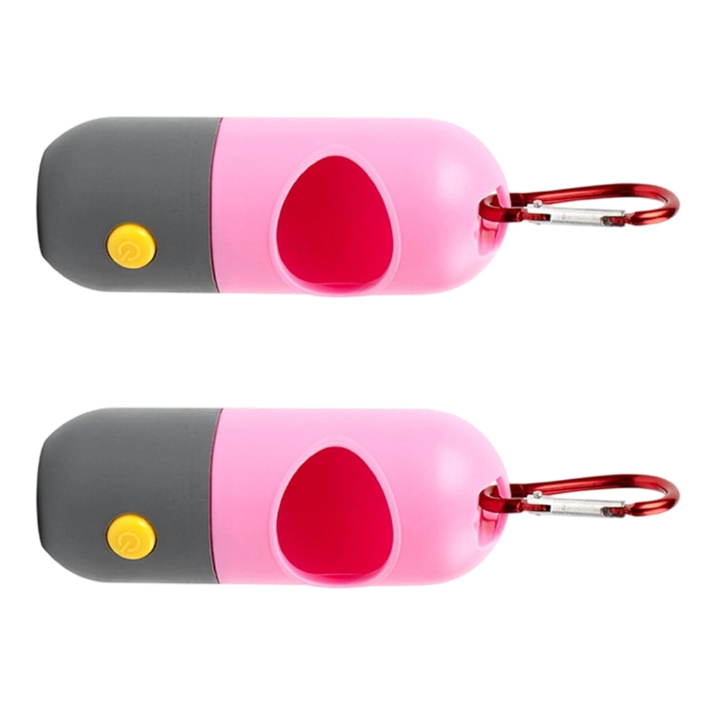 Quickly Change Dog Poop Bag Dispenser Features LED Illuminated ...