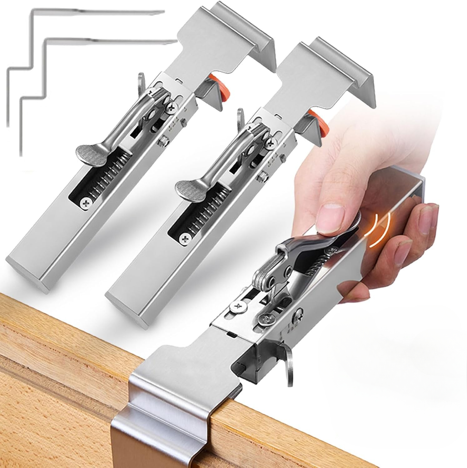 Quickmechtools Panel Fixing Clamp for Interiors, 2025 Upgraded Drawer ...