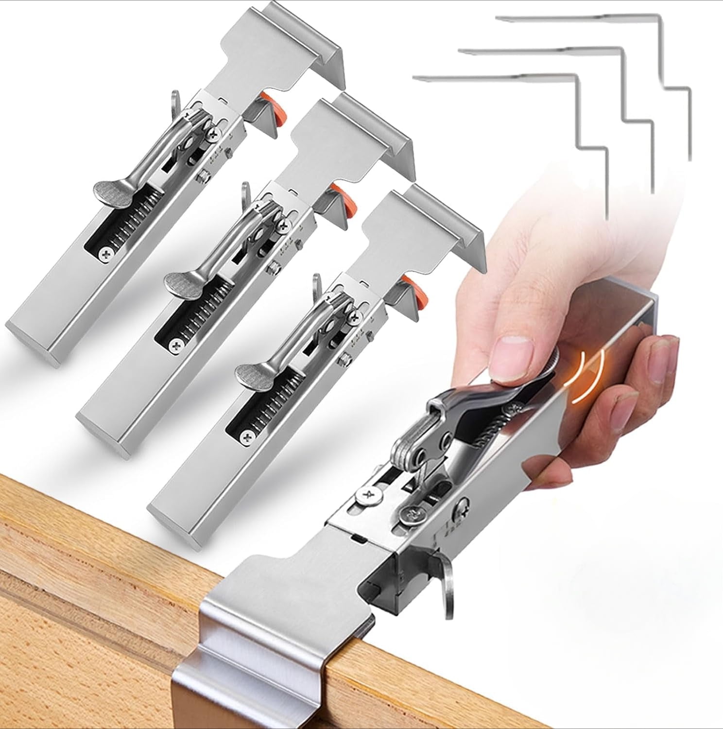 Quickmechtools Panel Fixing Clamp for Interiors, 2025 Upgraded Drawer ...