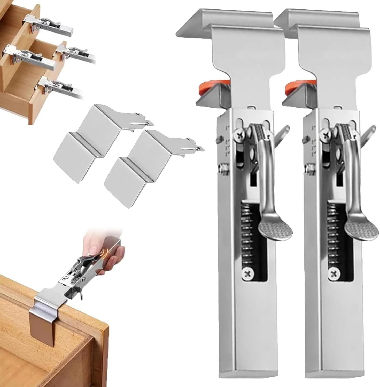 Quickmechtools Panel Fixing Clamp for Interiors, Adjustable Drawer Clamps, Dra wer Front ...