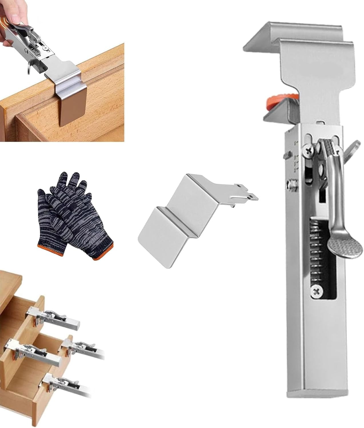 Quickmechtools Panel Fixing Clamp for Interiors, Drawer Front ...