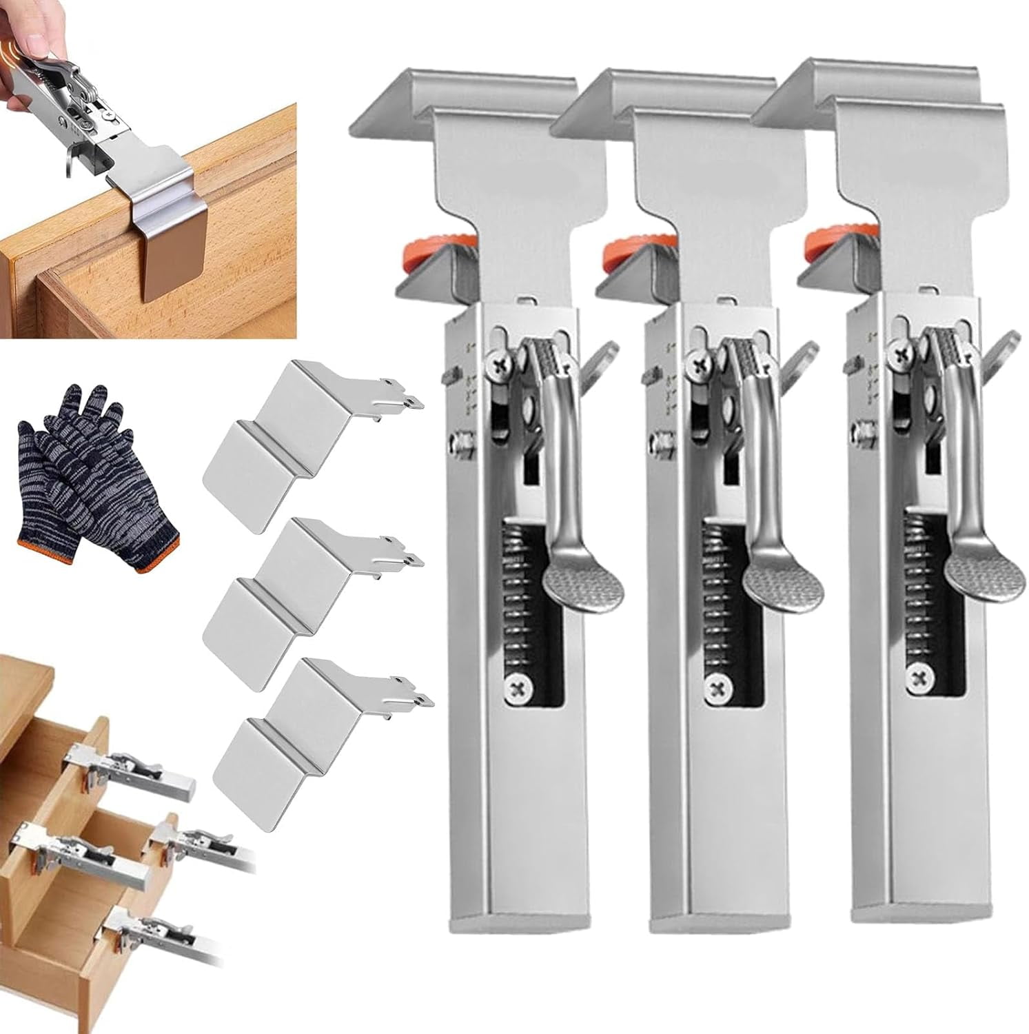 Quickmechtools Panel Fixing Clamp for Interiors, Drawer Front ...