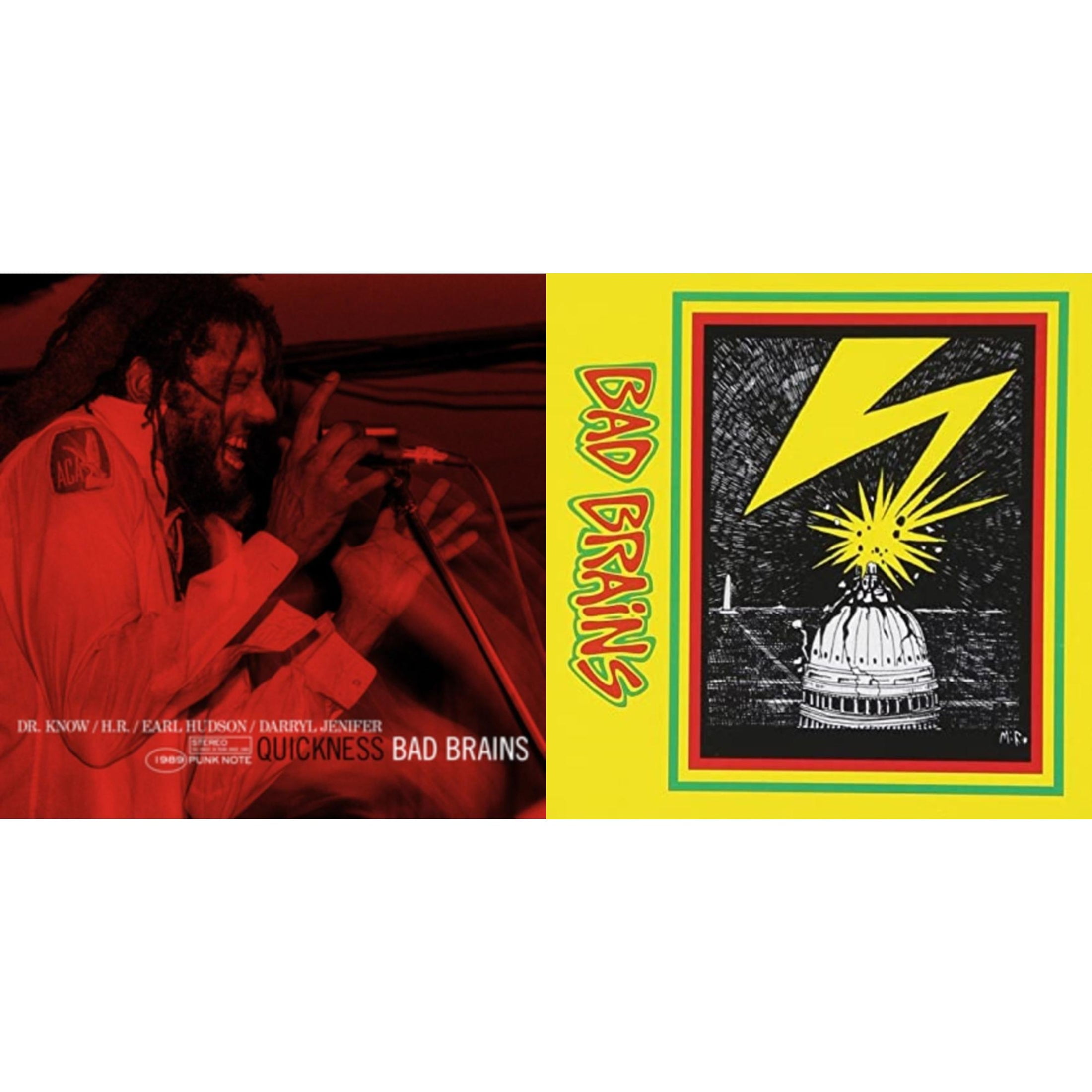 Quickness (Punk Note) & Bad Brains [LP Vinyl Bundle] - Walmart.com