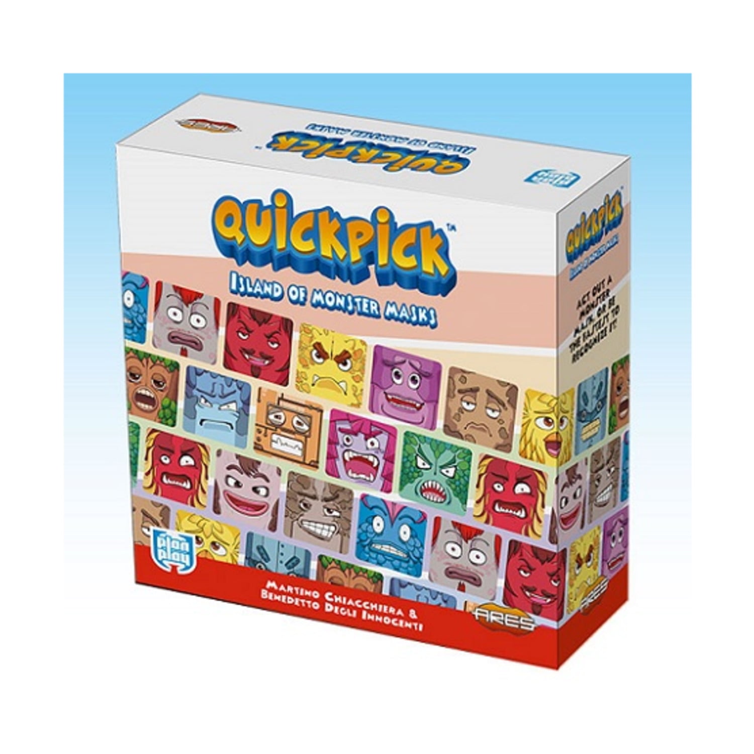 Ares Games Quickpick - Island of Monster Masks New - Walmart.com