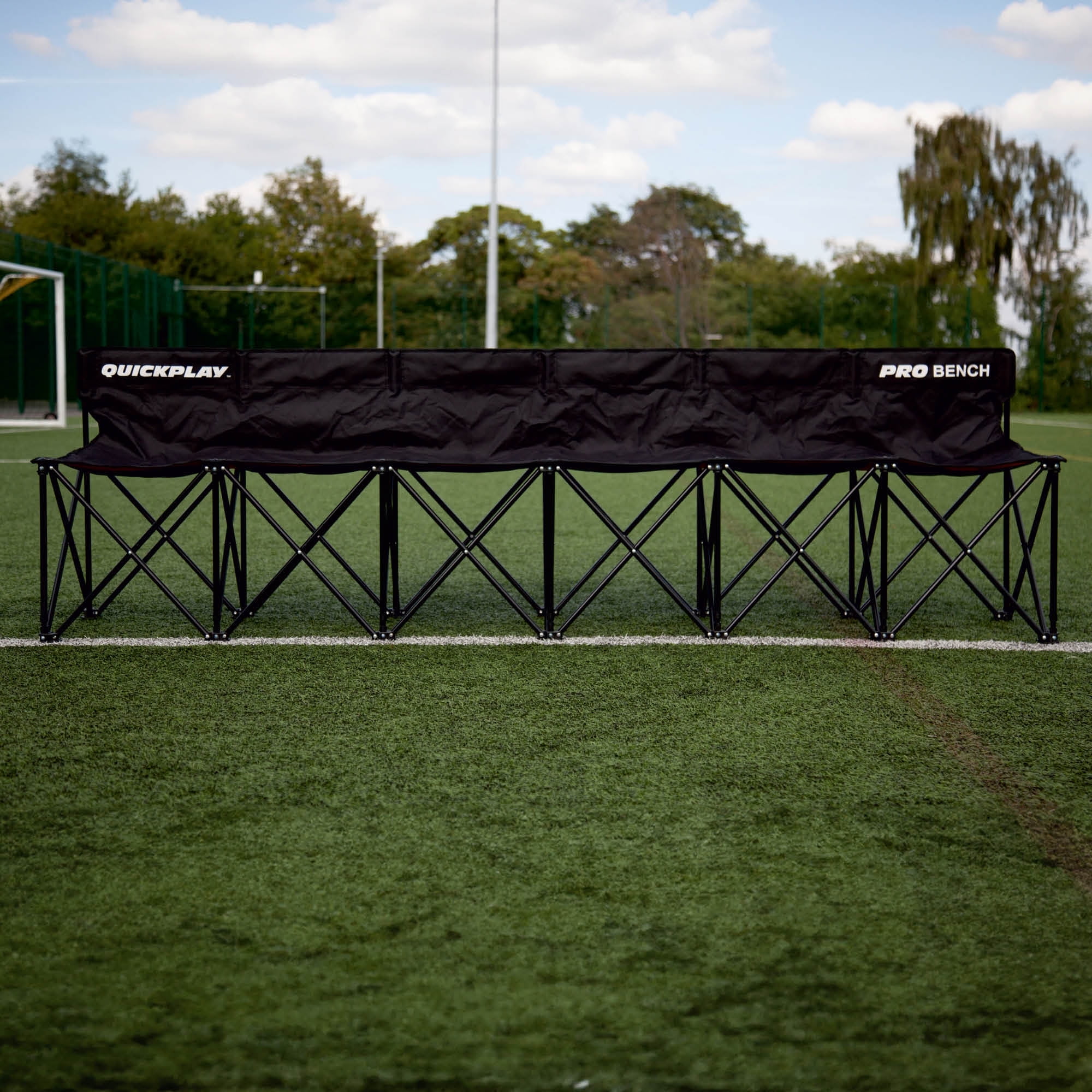 QUICKPLAY PRO Portable Folding Bench - Heavy-Duty, Easy Set-up, Comes ...