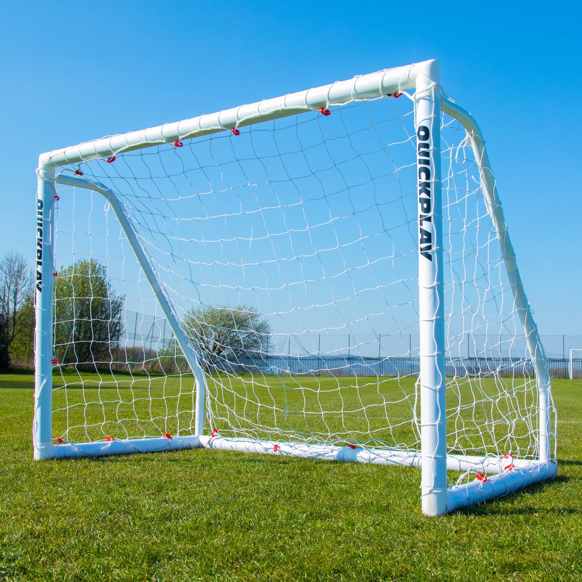 Quickplay Q-Fold Folding Soccer Goal - PVC Football Goal w/ Flexi ...