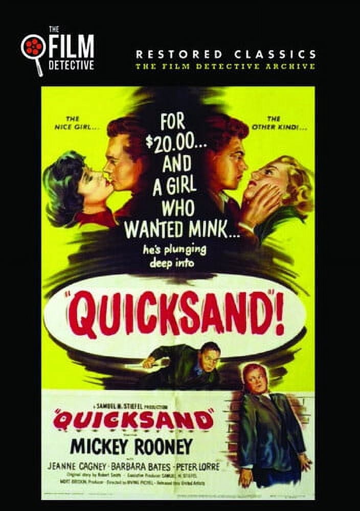 Quicksand (DVD), Film Detective, Mystery & Suspense - Walmart.com