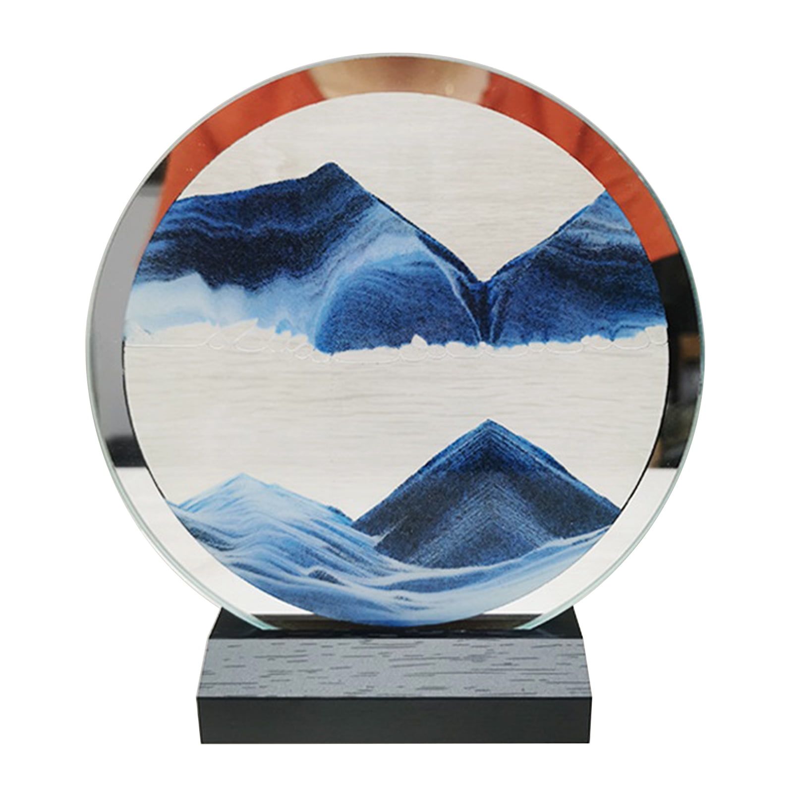 Quicksand Painting Ornaments Hourglass 3D Natural Landscape Flowing ...