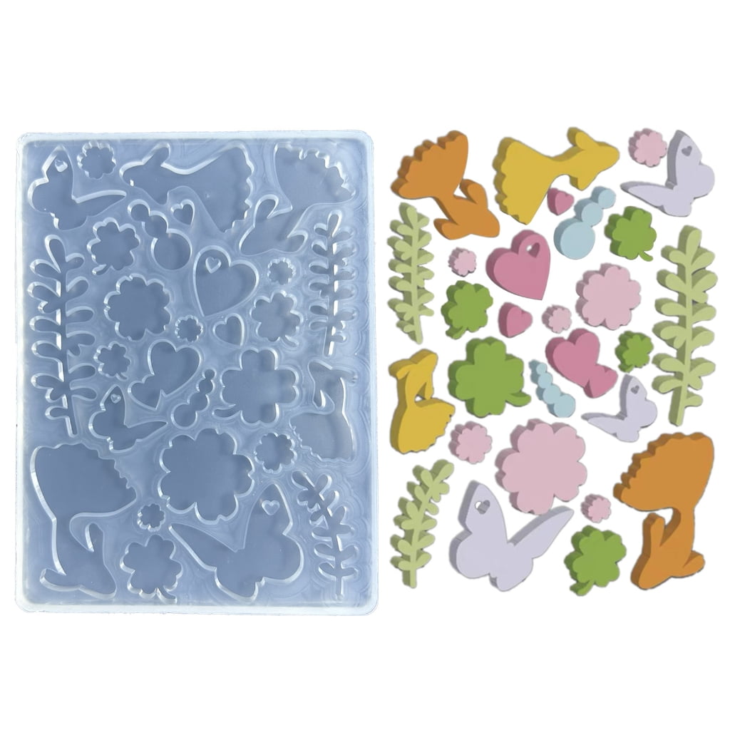 Quicksand Shaker Filler Epoxy Resin Mold Resin Filling Silicone Mould ...