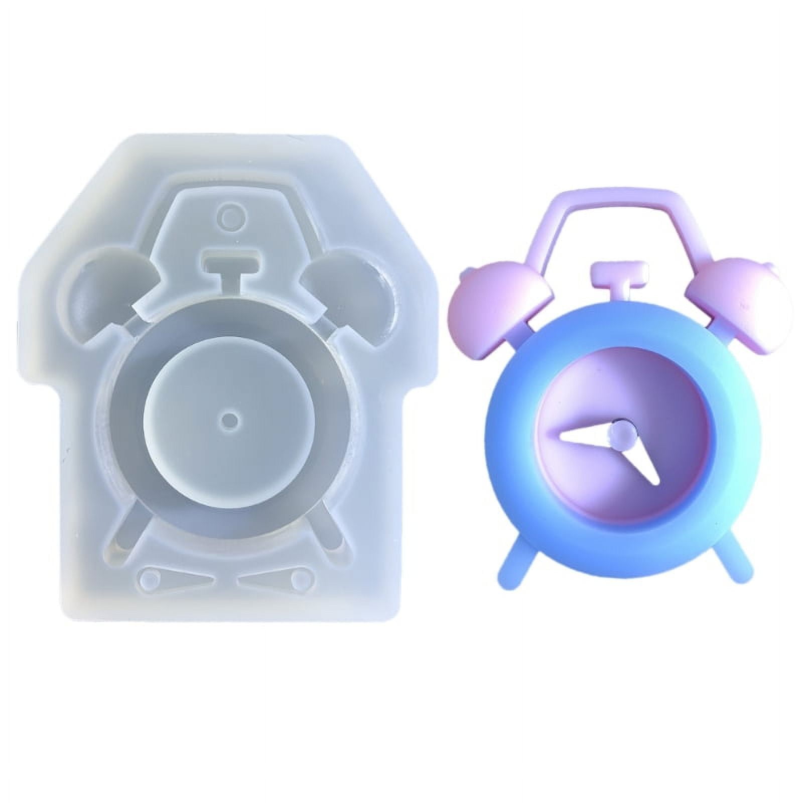 Quicksand Silicone Resin Mold Alarm Clock Epoxy Casting Mold for ...