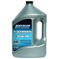 Quicksilver, 25W-40 4-Stroke Marine Engine Oil, 1 Gallon, Engine Oil ...