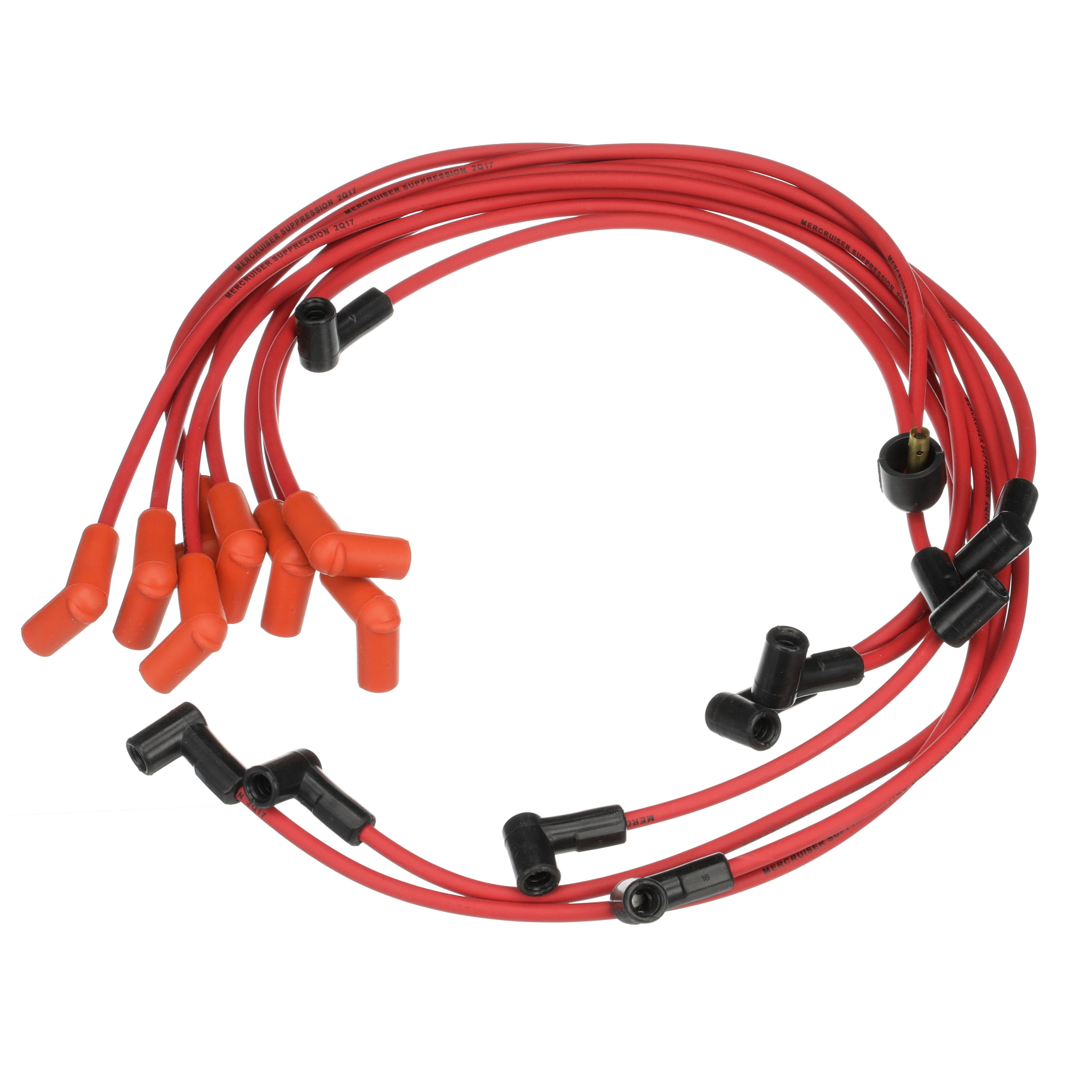 Quicksilver 816608Q80 Red Wire Spark Plug Wire Kit - Walmart.com